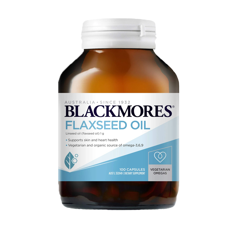 Blackmores Flaxseed Oil, 100 Capsules