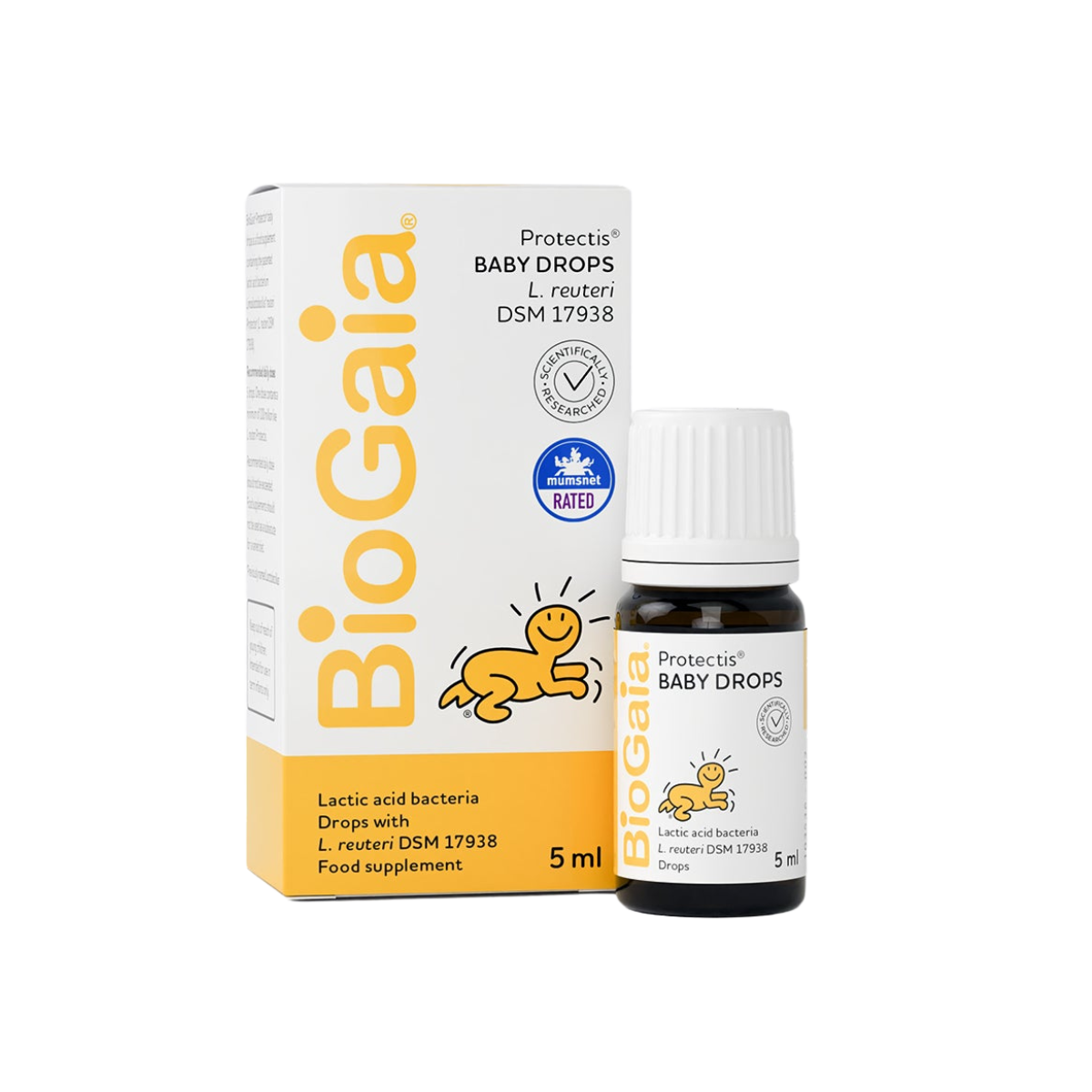 Biogaia Protectis Baby Probiotic Drops without Vitamin D, 5ml | 10ml