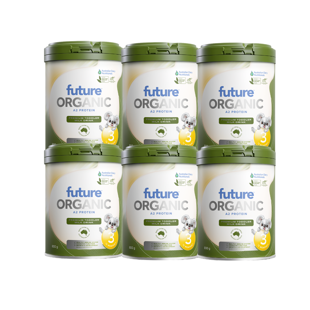 [3/6Tins] Future Organic A2 Protein Toddler Milk Drink, 800g