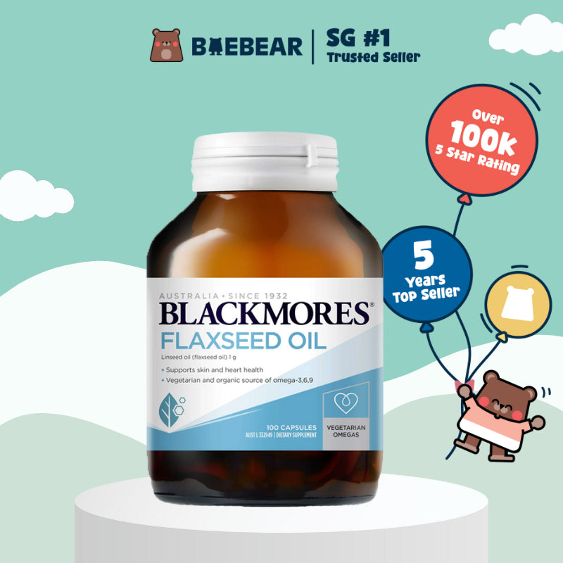 Blackmores Flaxseed Oil, 100 Capsules